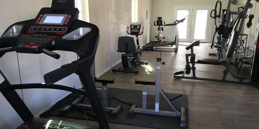 Stay in Shape at the New Gym Room at McCoy Mobile Home and RV Park ...